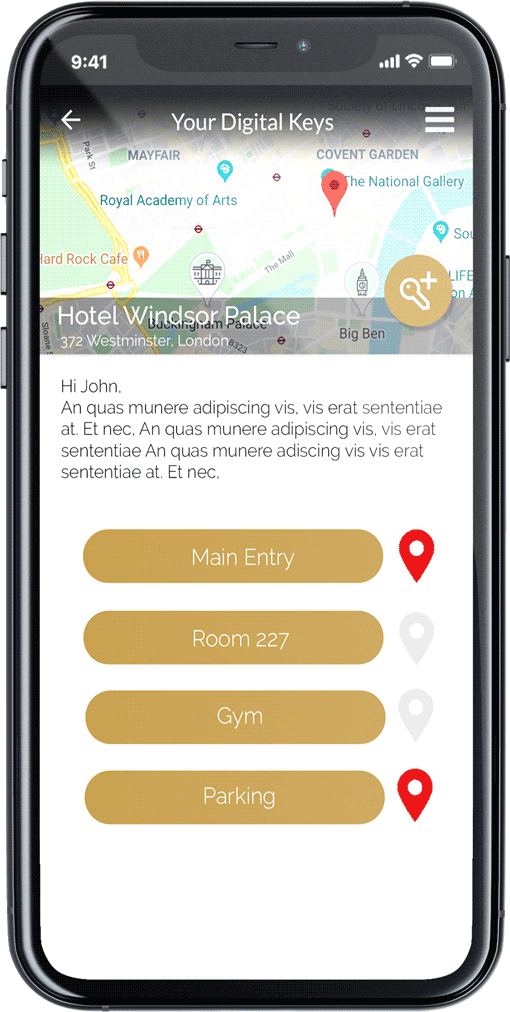 Mobile Keys : Enable Digital Keys and Allow for less Contact ...